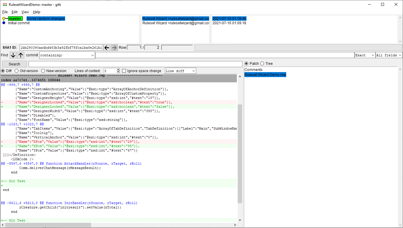 Advanced development and Git integration – Ruleset Wizard